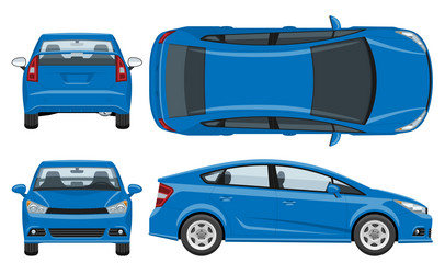Car Side View Top Vector Images (over 1,800)