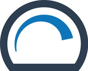 Speedometer icon Royalty Free Vector Image - VectorStock