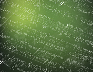 Mathematics background with formulas Royalty Free Vector