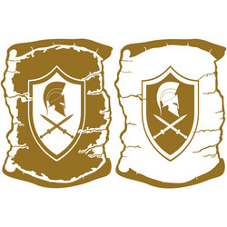 Scroll of ancient rome-3 Royalty Free Vector Image