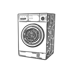 Washing Machine Drawing Vector Images (over 1,700)