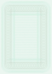 Blank certificate template Royalty Free Vector Image