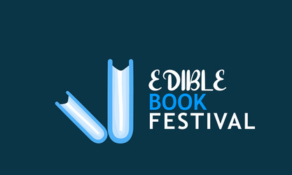 Edible book festivaltemplate Royalty Free Vector Image