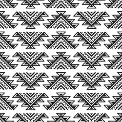 Traditional tribal aztec seamless pattern Vector Image