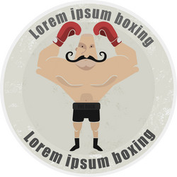 Mustache Boxer Vector Images (86)