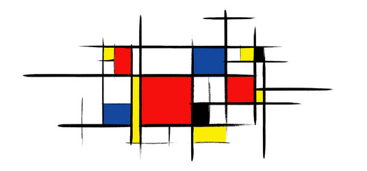 Mondrian Painting Vector Images (over 130)