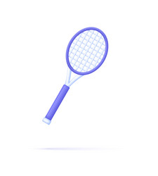 3d table tennis racket Royalty Free Vector Image