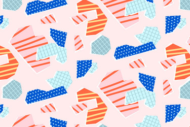 Flat design checkerboard pattern design Royalty Free Vector