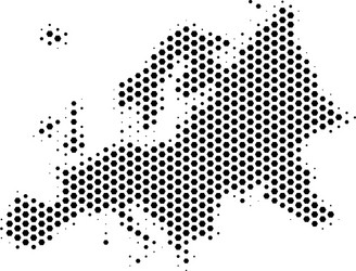 Hex Tile Europe Map Vector Images (over 110)