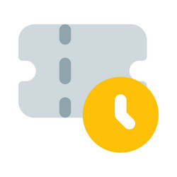 Voucher accessibility for limited time period Vector Image