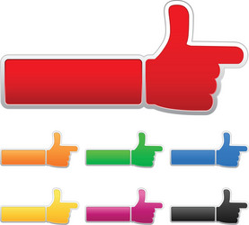 Thumbs Pointing Vector Images (over 15,000)