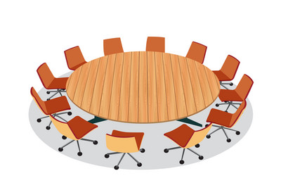 Round Table Discussion Icon Vector Images (over 580)