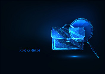 Job interview abstract concept Royalty Free Vector Image