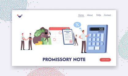 Promissory Notes Vector Images (90)