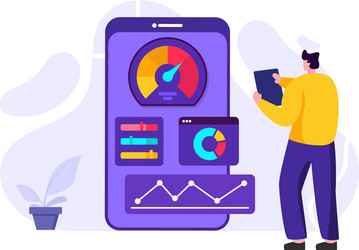 App speed Royalty Free Vector Image - VectorStock