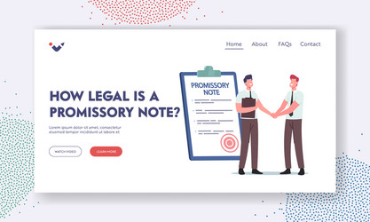 Promissory Notes Vector Images (96)