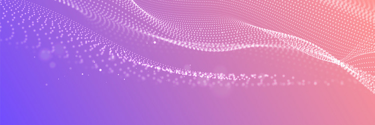 Holographic dust particles shiny abstract tech Vector Image