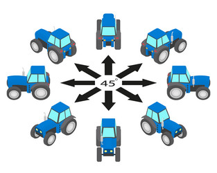 Isometric Sprite Vector Images (over 260)
