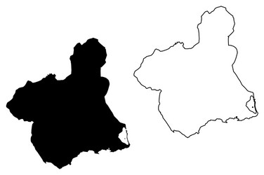 Asturias map Royalty Free Vector Image - VectorStock