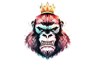 Angry Ape Vector Images (over 2,600)