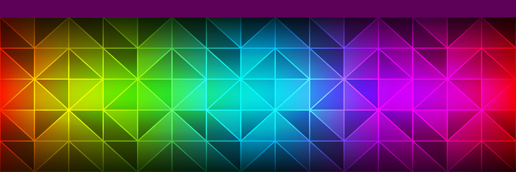 Color spectrum modern background polygon Vector Image