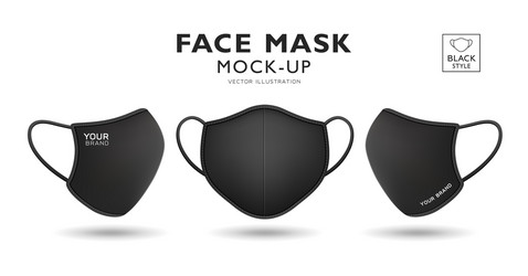 Fabric Face Mask Vector Images (over 6,300)