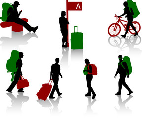 Tourist Royalty Free Vector Image - VectorStock