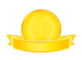 Number One Medal Vector Images (over 5,100)