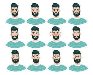 Neanderthal emoticon Royalty Free Vector Image