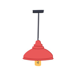 Glass chandelier cartoon Royalty Free Vector Image