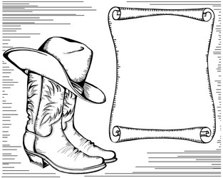 Western Scrollwork Clip Art