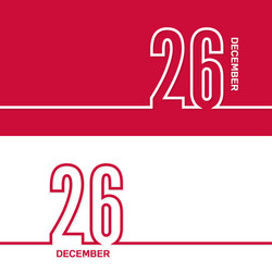 December 26 Vector Images (over 480)