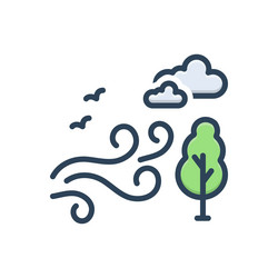 Fresh air Royalty Free Vector Image - VectorStock