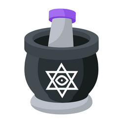 Magic bowl Royalty Free Vector Image - VectorStock