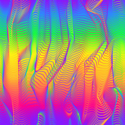 Seamless pattern easter eggs color spectrum Vector Image