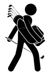 Stick Figure Golf Vector Images (over 480)
