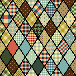 Plaid-pattern Royalty Free Vector Image - VectorStock
