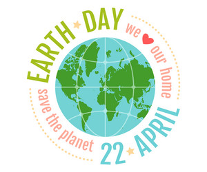 Save planet concept in paper Royalty Free Vector Image