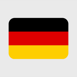 Germany flag icon german Royalty Free Vector Image