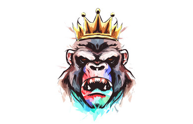 Angry Ape Vector Images (over 2,600)