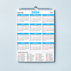 2024 Monthly Calendar Vector Images (over 5,200)
