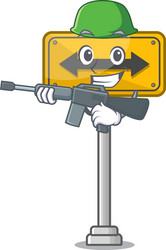 Angry pass on either side cartoon Royalty Free Vector Image