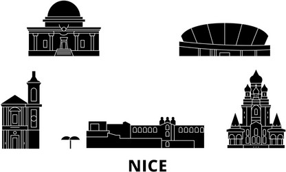 Nice Skyline France Vector Images (over 110)