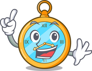 Call me gold vintage clock with picture cartoon Vector Image