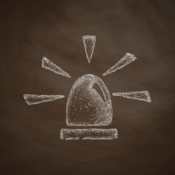 Flasher icon Royalty Free Vector Image - VectorStock