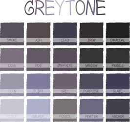 Color Names Tone Vector Images (over 100)