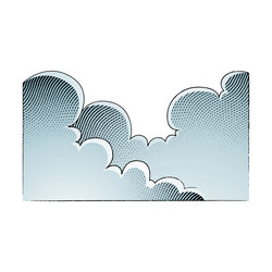 Woodcut Clouds Drawing Vector Images (over 180)