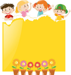 Children Royalty Free Vector Image - VectorStock