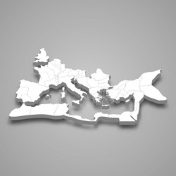 Roman Empire Map Vector Images (40)