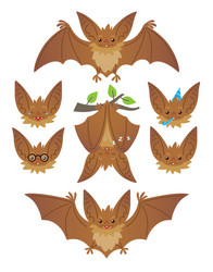 Hanging Bat Vector Images (over 1,600)
